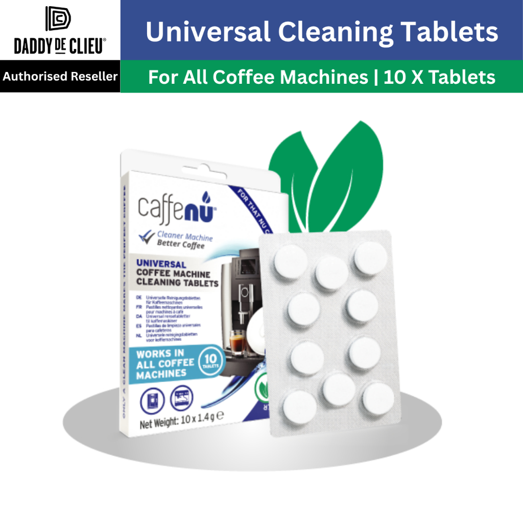 Caffenu Cleaning Tablets for Bean to Cup, Fully Automatic, Espresso and ...
