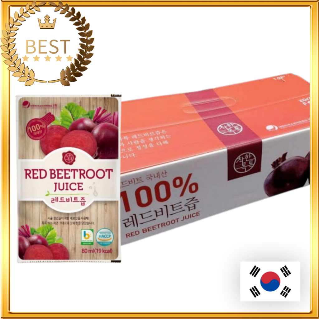 [Zaram] Red Beetroot Juice 80ml x 30 PCS / Made In Korea | Shopee ...