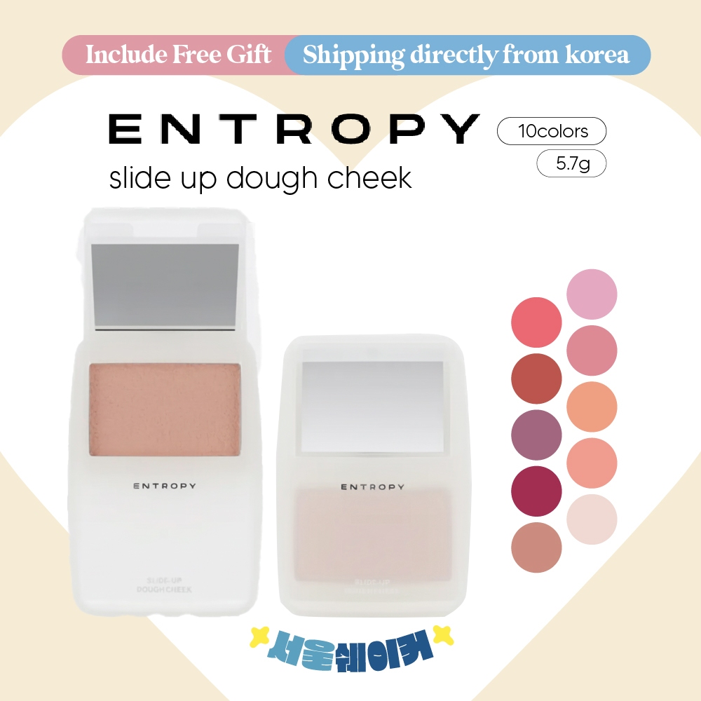 [Entropy makeup] Slide up dough cheek blush 4g (10colors) | Shopee ...