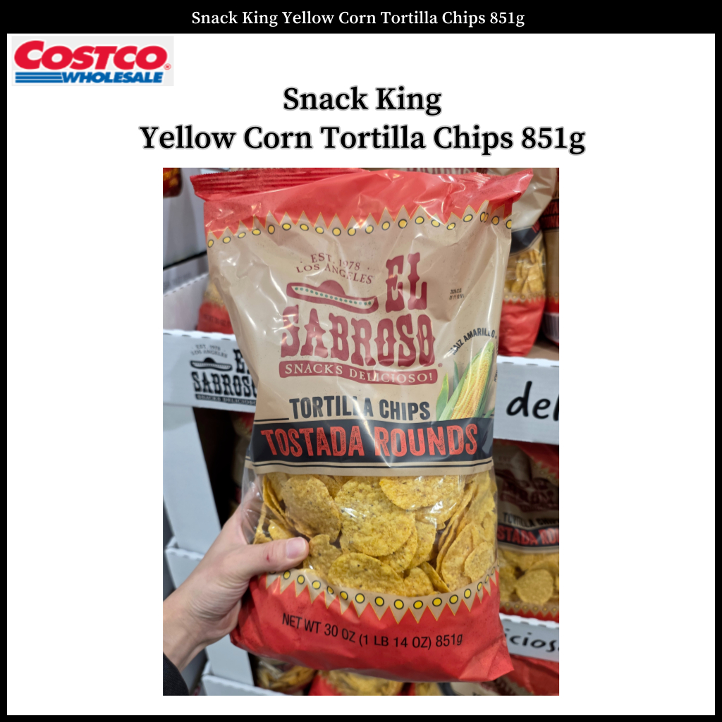 Snack King Yellow Corn Tortilla Chips 851g | Shopee Philippines