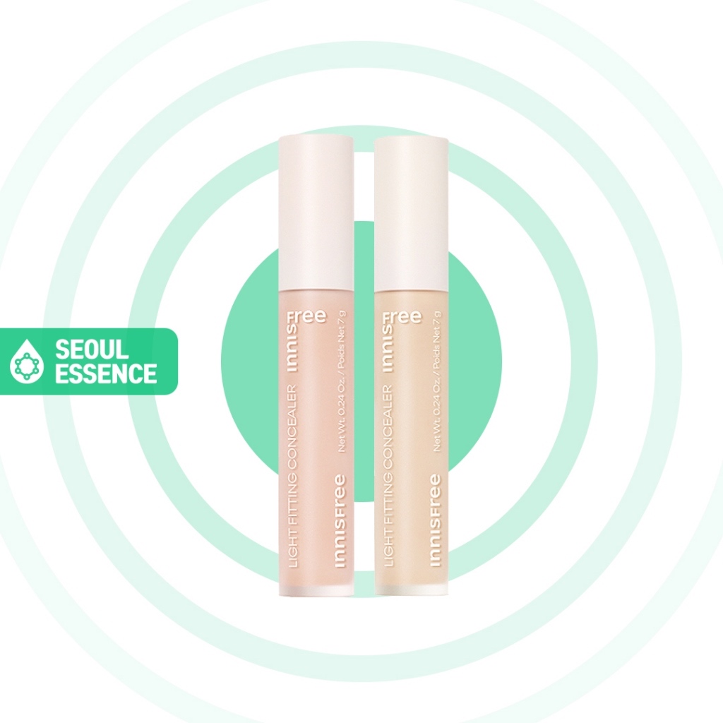 INNISFREE Light Fitting Concealer 7g (2 Color) - Moist Liquid Type ...