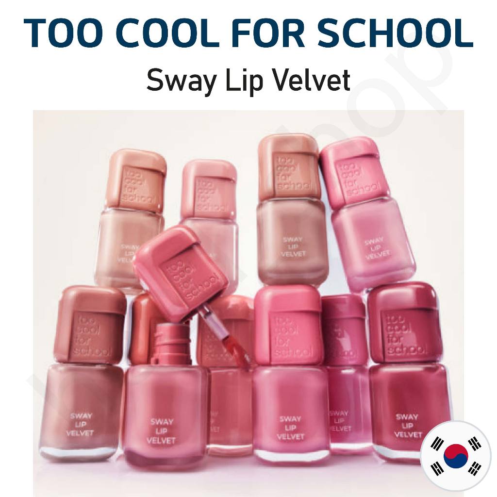 TOO COOL FOR SCHOOL Sway Lip Velvet | Shopee Philippines