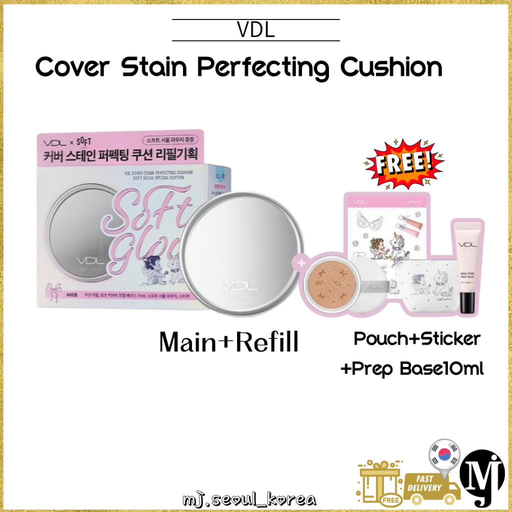 vdl Cover Stain Perfecting Cushion(Main+Refill) | Shopee Philippines