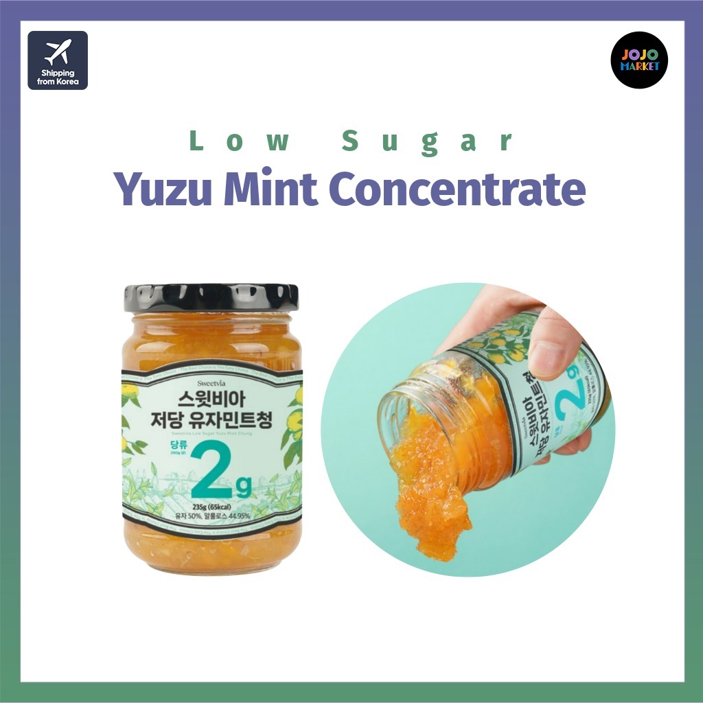 Low Sugar Yuzu Mint Concentrate 235g / Shipping from Korea | Shopee ...