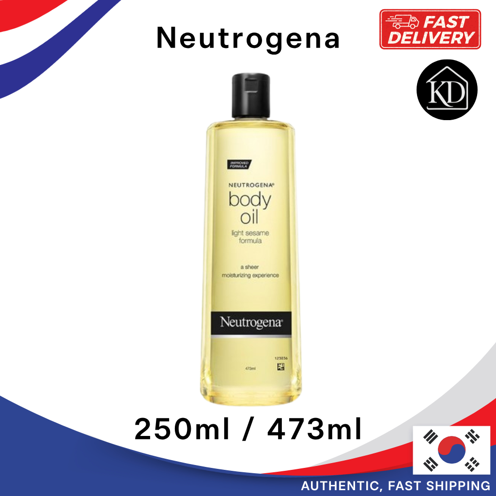 [Neutrogena] Sesame Body Oil 250ml | Shopee Philippines