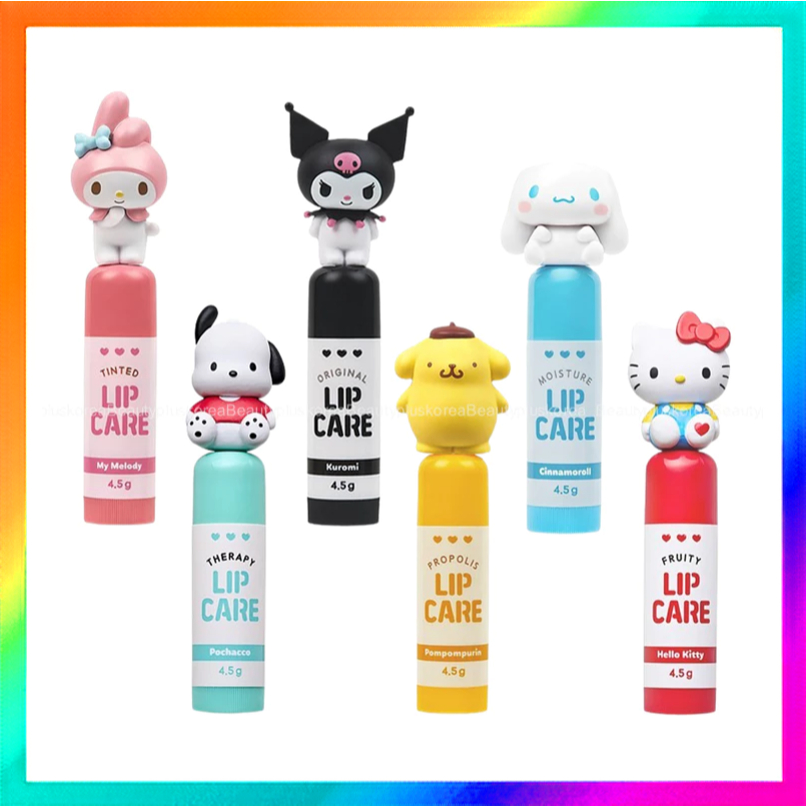 [ATEX] Sanrio Characters Lip care balm Kitty, Pochacco, Kuromi Sanrio ...