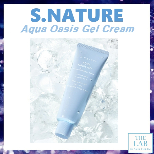 S.NATURE Aqua Oasis Gel Cream 80ml Cooling • Soothing • Pore-Care Water ...
