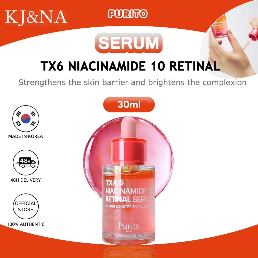 [Purito] SEOUL TXA 6 Niacinamide 10 Retinal Serum 30ml | Shopee Philippines