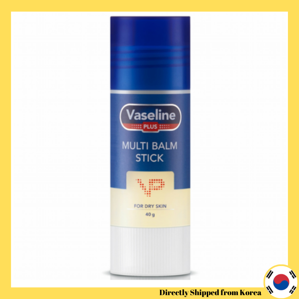 [Vaseline] VP Plus Multi Balm Stick 40g (Multi-purpose moisturizing ...