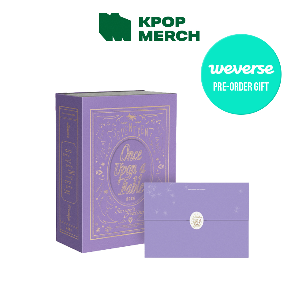 (Weverse POB) SEVENTEEN - 2026 Seasons Greetings + Wall calendar SET ...
