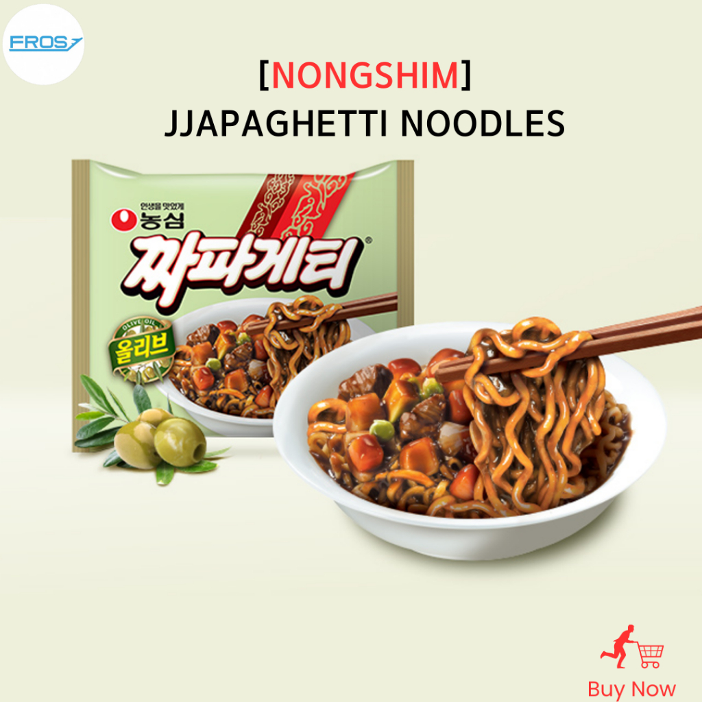 [NongShim] Jjapaghetti Noodles. From Korea / K-FOOD | Shopee Philippines