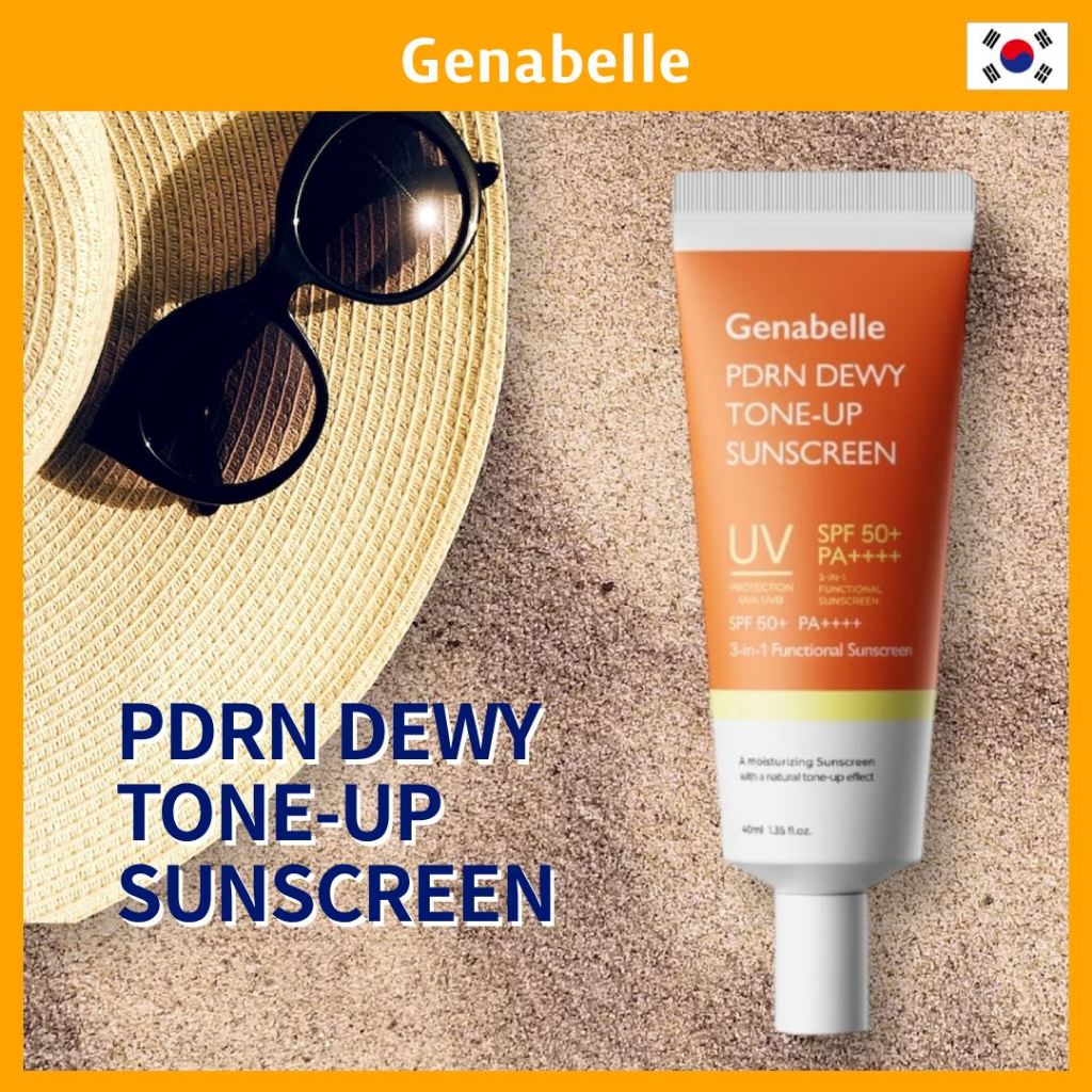 Genabelle PDRN Dewy Tone-Up Sunscreen (40ml) | Shopee Philippines