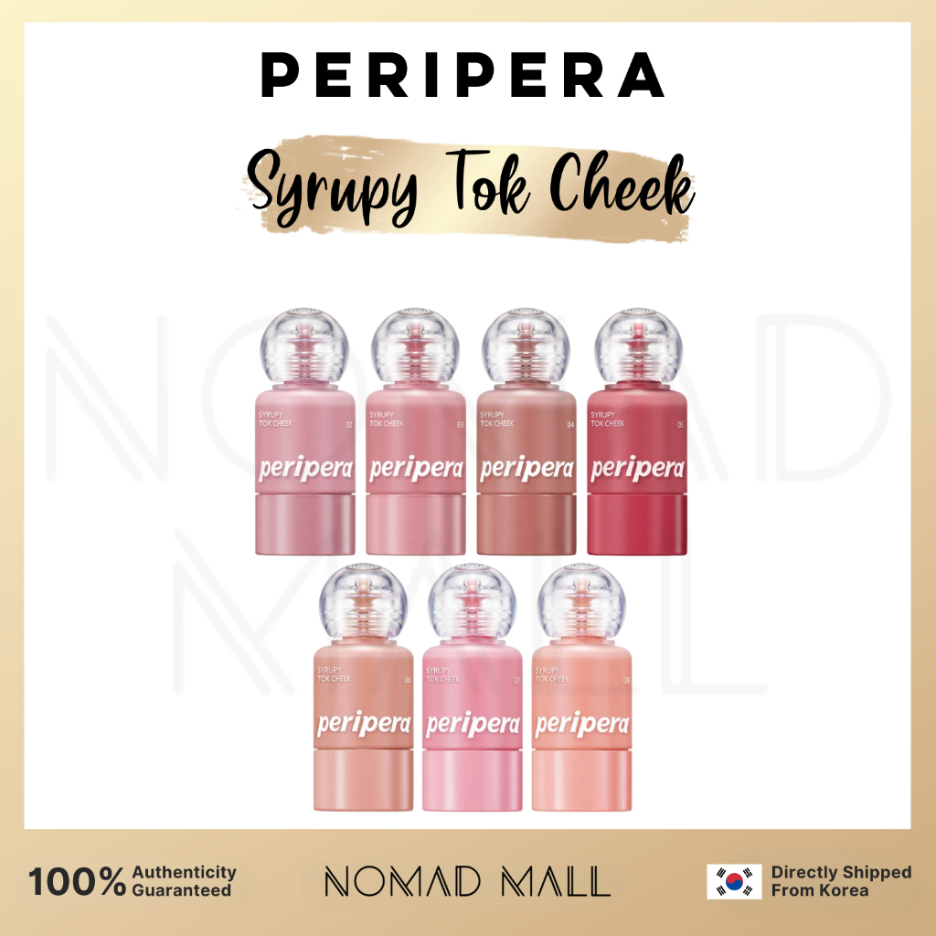 [PERIPERA] Syrupy Tok Cheek Blush - 9g | Shopee Philippines