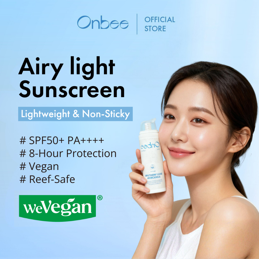 Onbee Daily Moisture Sunscreen SPF50+ PA++++ For Oily & Acne Prone Skin ...