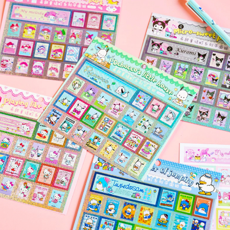 Laser Cute Sticker (2pcs) | Shopee Philippines