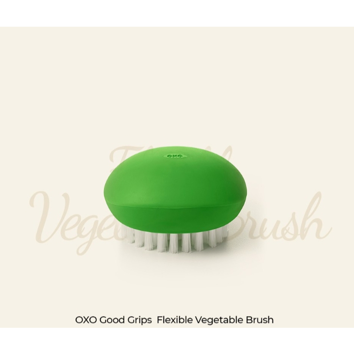 [OXO] Good Grips Vegetable Brush | Mixed Colors | 2 pcs | Shopee ...