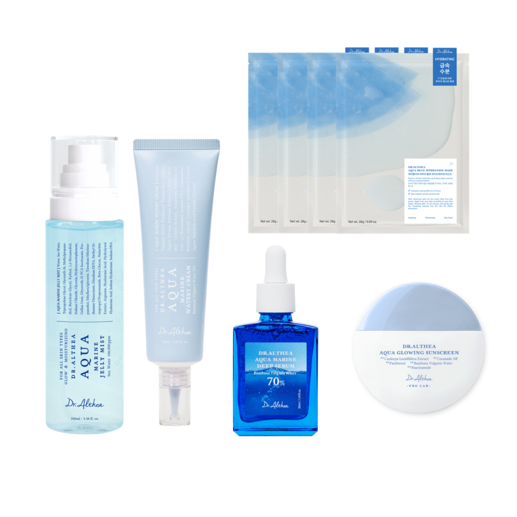 Dr.Althea Deep Moisture Care SET | Aqua Marine Deep Serum +Aqua Marine ...