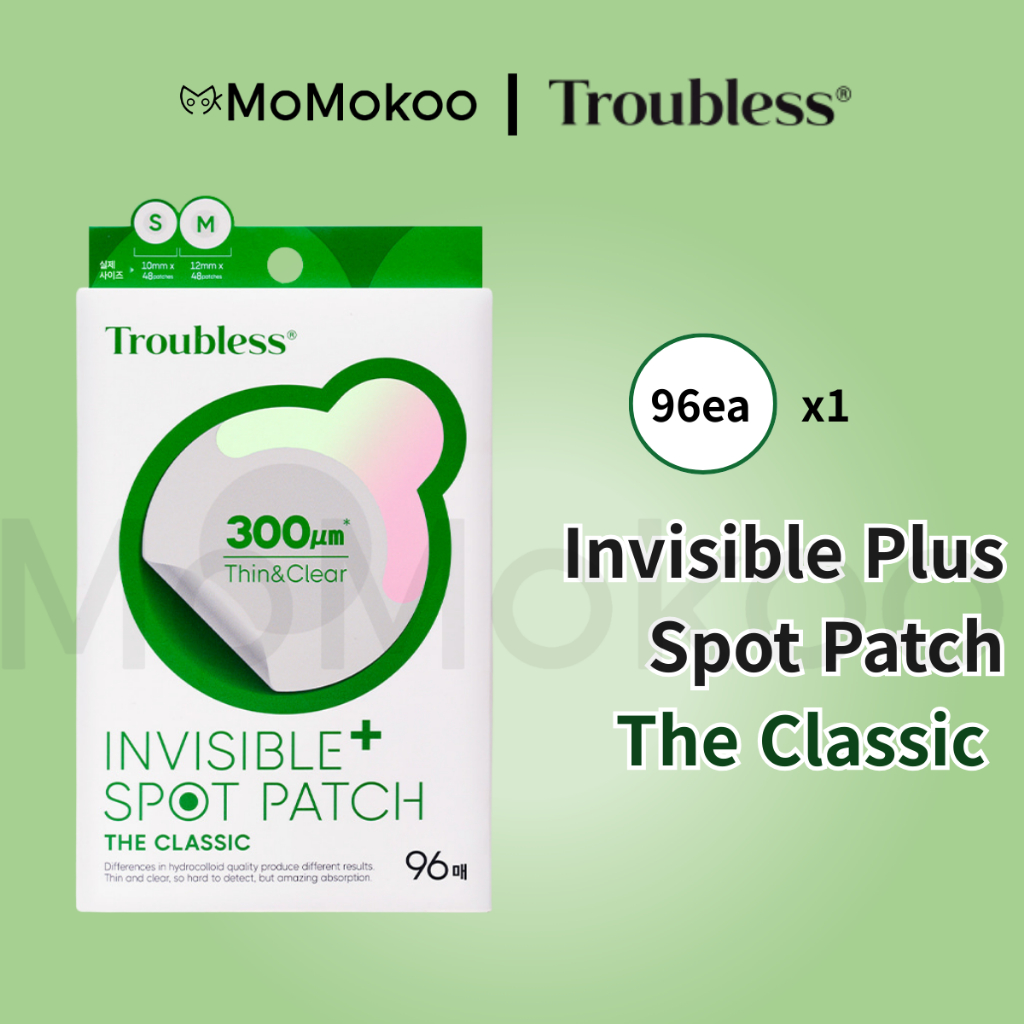 [Troubless] Invisible Plus Spot Patch The Classic 96patches (pimple ...