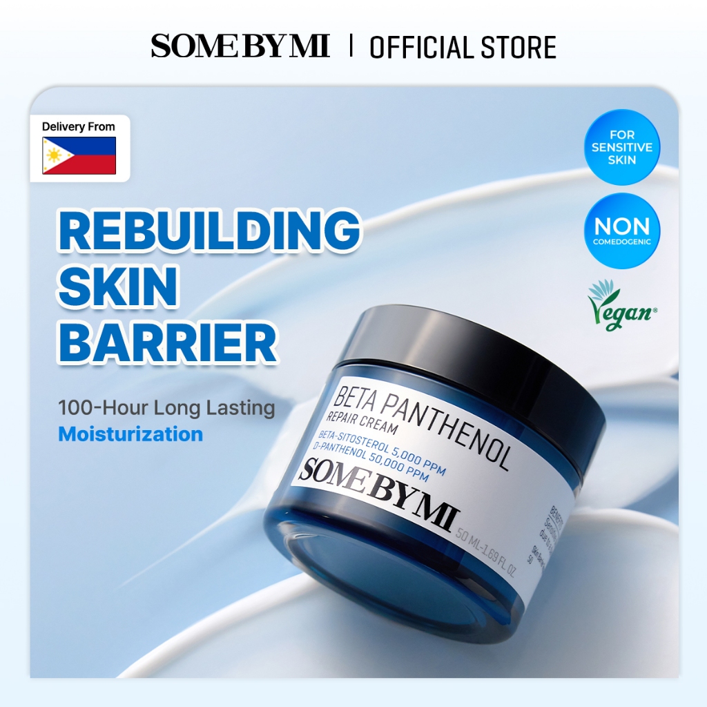 [100-Hour Moisture] SOME BY MI OFFICIAL Beta-Panthenol Repair Cream ...