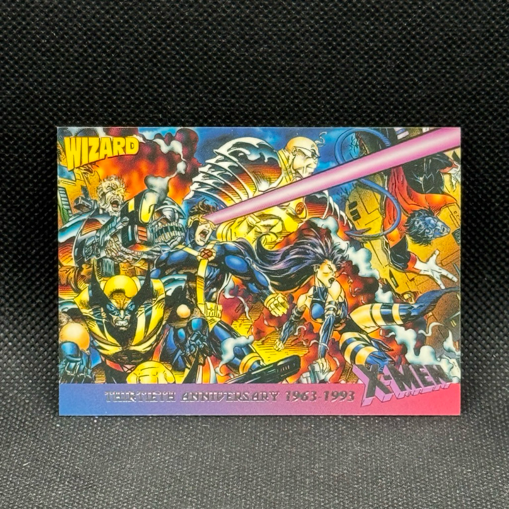 1993 Wizard Marvel X-Men Turn Thirty 30th Anniversary 1963-1993 Card ...