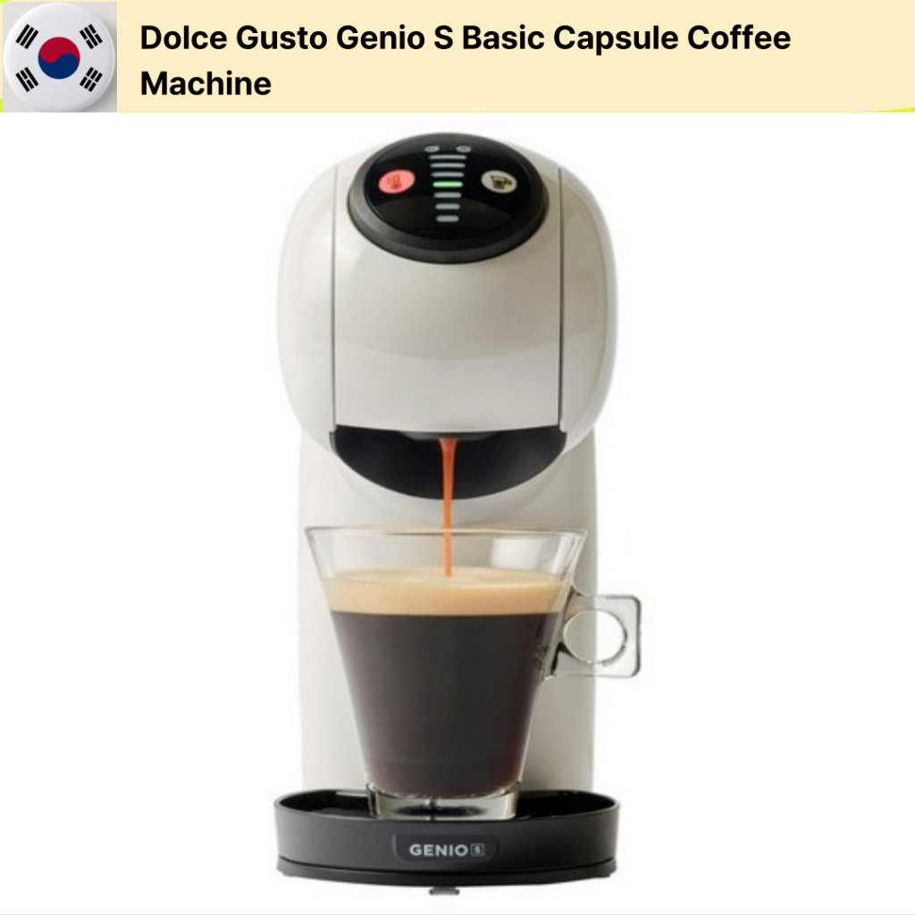 Dolce Gusto Genio S Basic Capsule Coffee Machine | Shopee Philippines