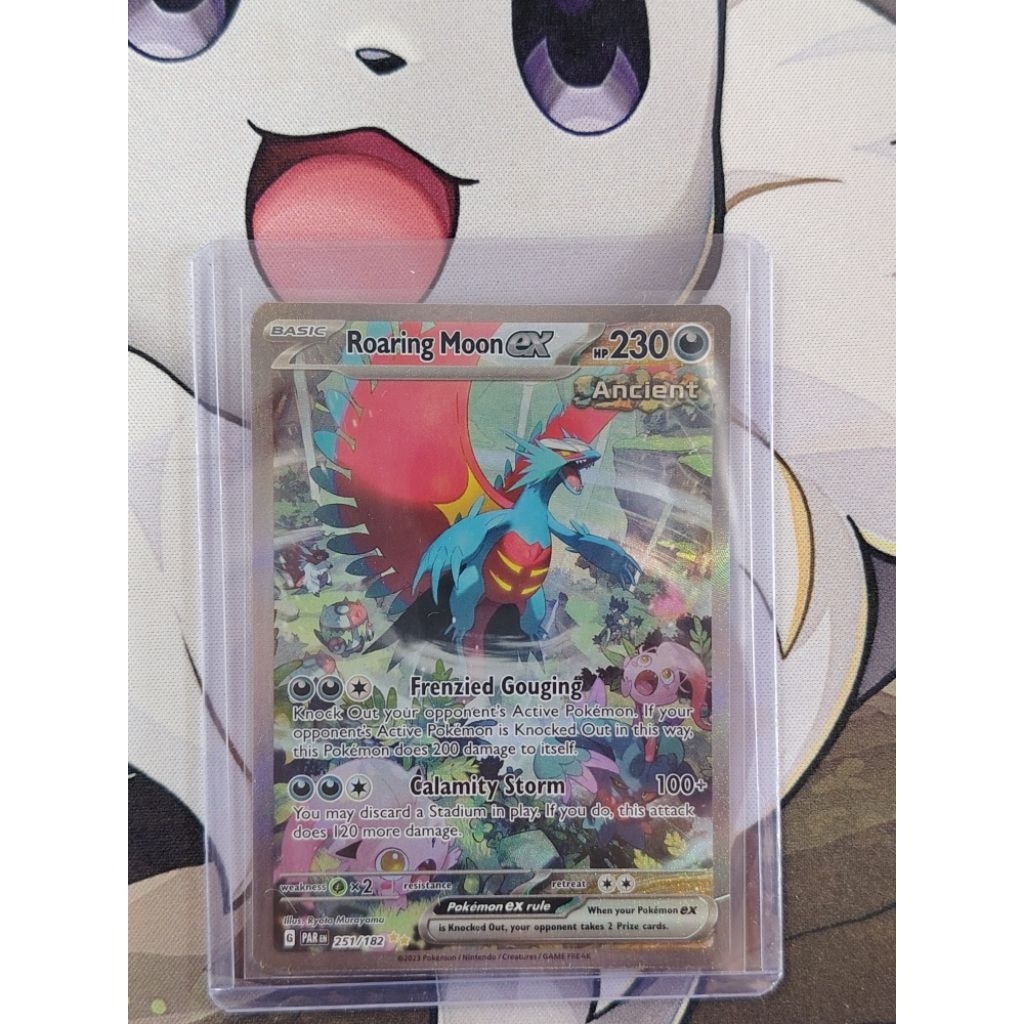 Roaring Moon ex - 251/182 - SV04: Paradox Rift (PAR) | Shopee Philippines