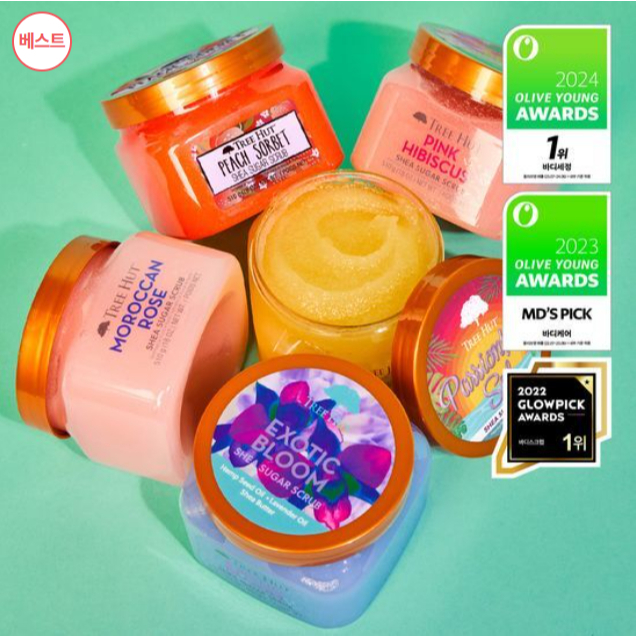 TREE HUT Shea Sugar Scrub 510g (single or set) | Shopee Philippines