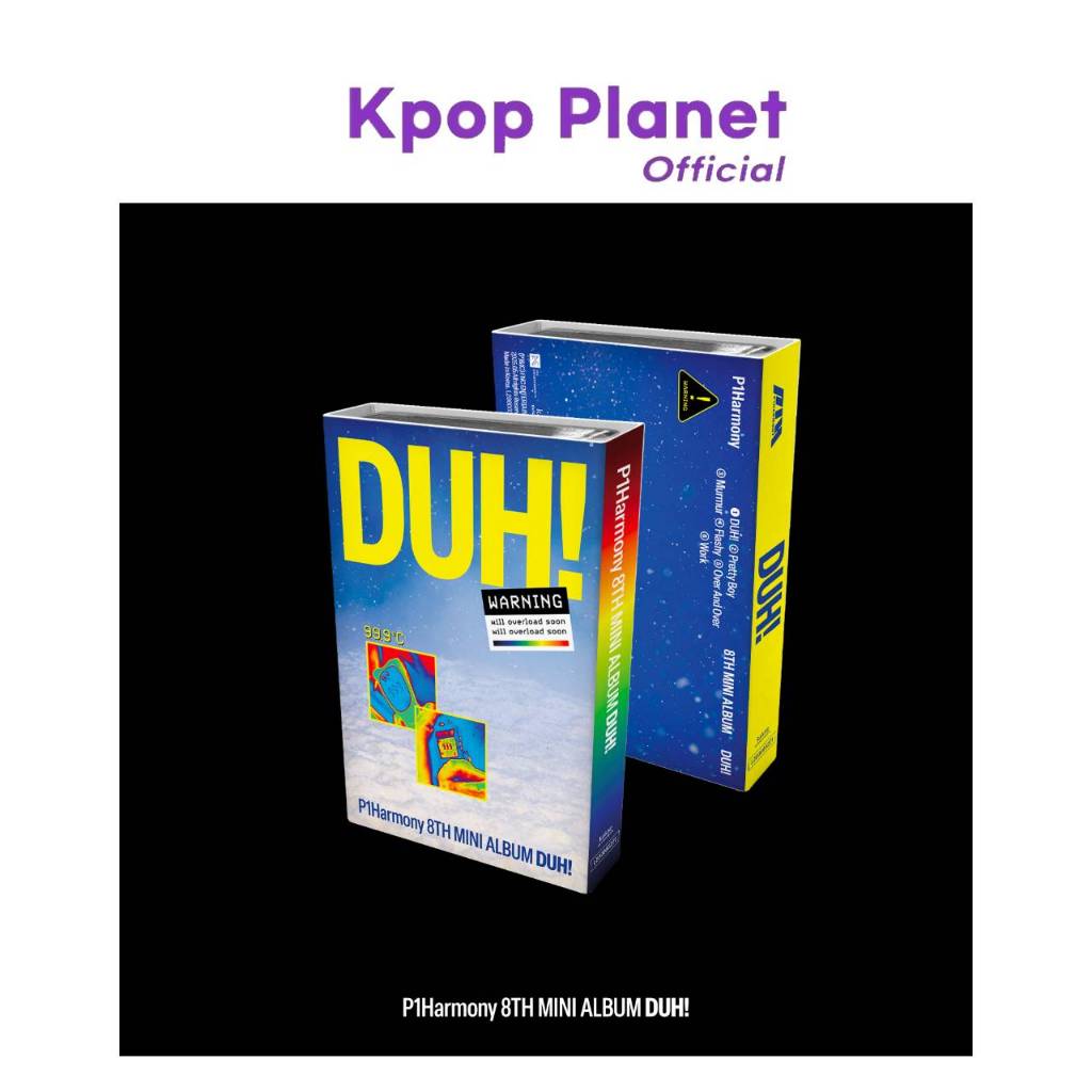[NEMO Album ver.] P1Harmony - 8th Mini Album [DUH!] | Shopee Philippines
