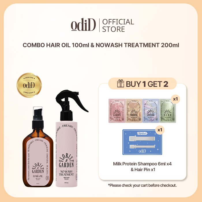 ODID Milk Protein Intensive Easy Hair Care Duo (No Wash Treatment 200ml ...