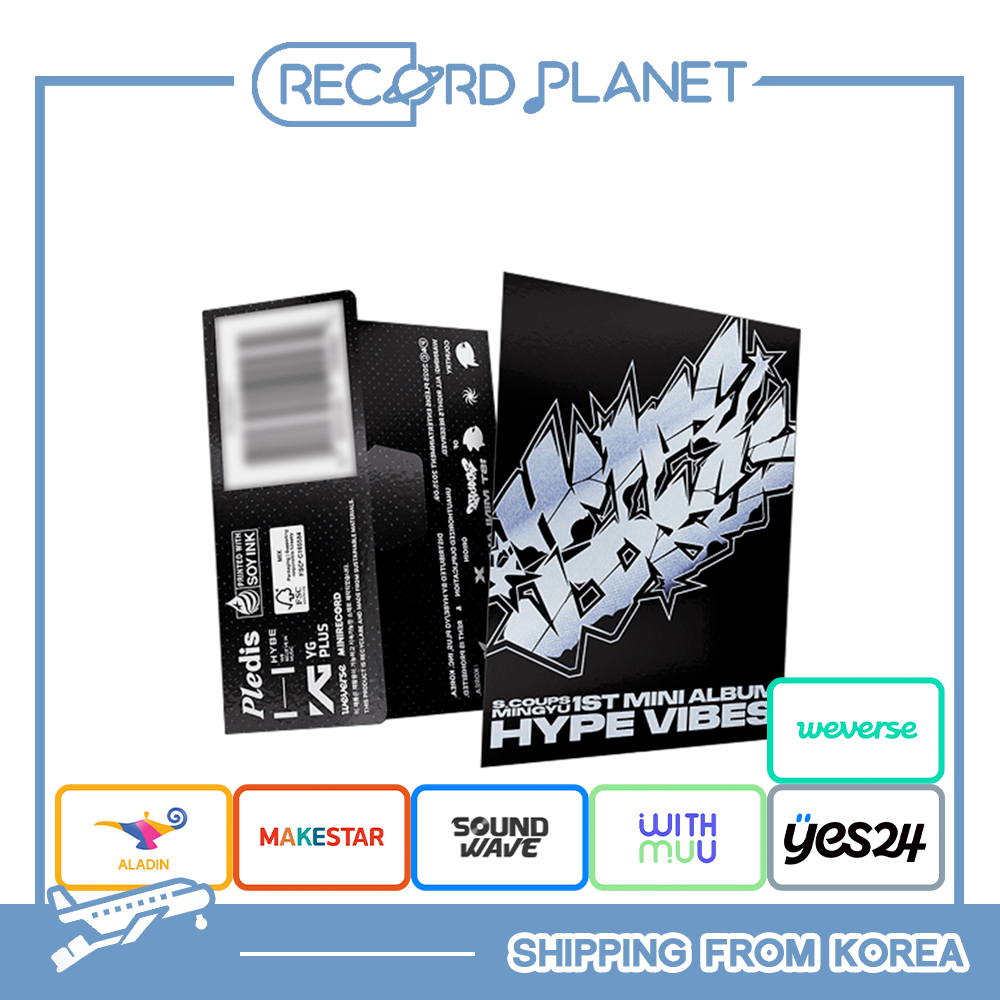 [POB] S.COUPS x MINGYU (SVT) The 1st Mini Album [HYPE VIBES] Weverse Album ver. | Shopee Philippines