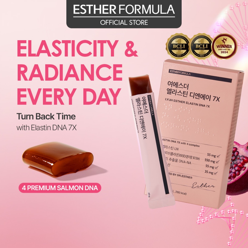 [ Esther Formula ] Elastin DNA 7X [ Salmon Jelly / Inner Health Beauty ...