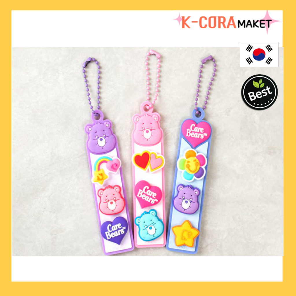 [Daiso Korea]Care Bear Olbitz Keyring & Charms for Bags, Keys, Crocs – Cute! | Shopee Philippines