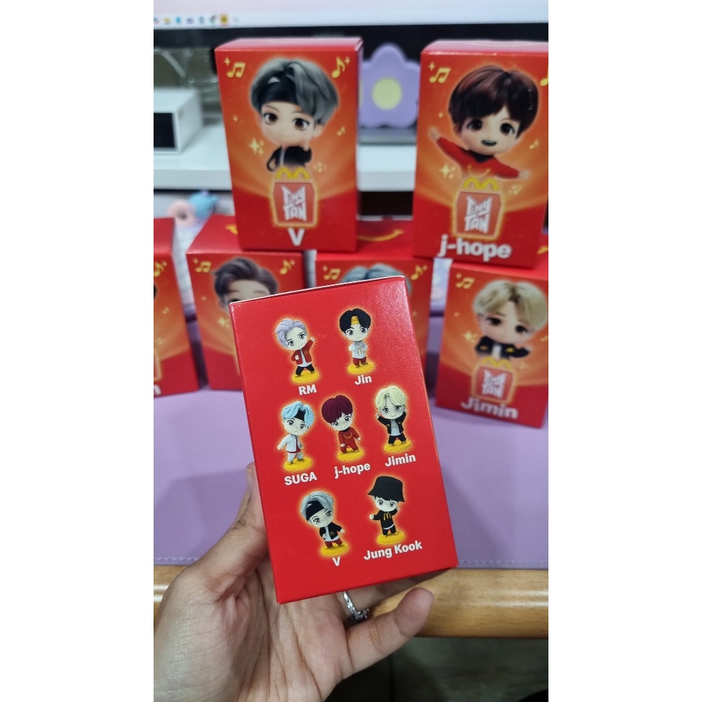 TinyTAN Happy Meal Toy – Throwback Edition (BTS Official Collaboration ...