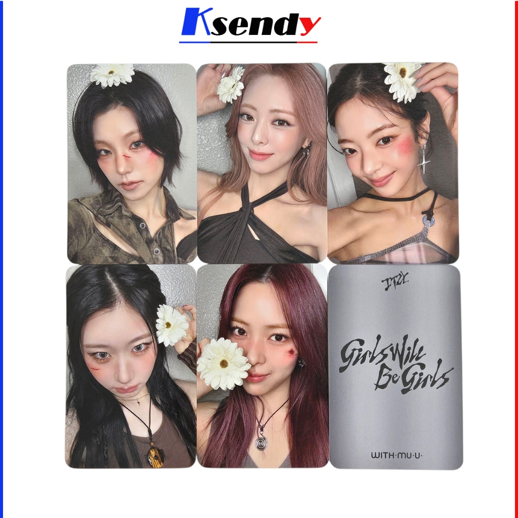 ITZY [ Girls Will Be Girls ] Official Photocard Member set | Shopee ...