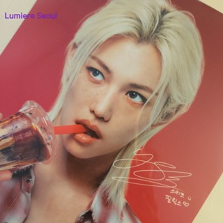 Stray Kids Felix × Gong cha Mini Poster (15×21cm) | Shopee Philippines
