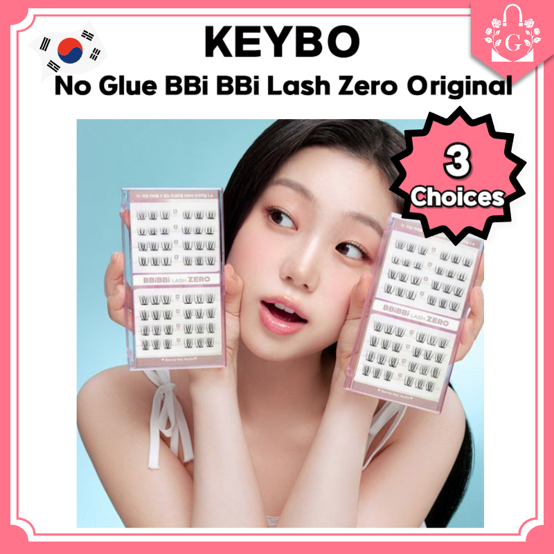 [KEYBO] No Glue BBi BBi Lash Zero Original (3 Types) | Shopee Philippines