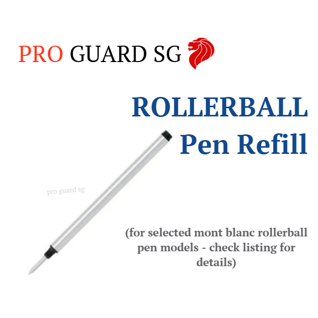[SG] MB Rollerball Pen Refill (11.3cm) Mont Blanc Ink Refill except ...