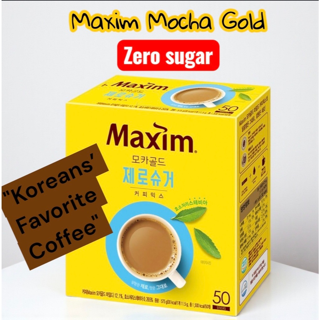 Maxim Mocha Gold Instant Coffee Mix – Sugar-Free | Shopee Philippines