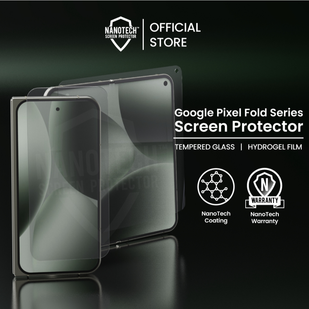 NANOTECH Google Pixel 10 Pro Fold / 9 Pro Fold / Fold Screen Protector ...