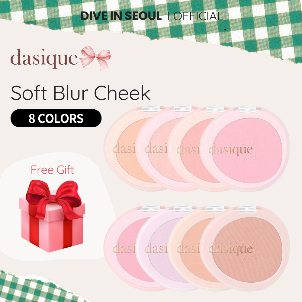 [DASIQUE] Soft Blur Cheek – 8 colors / 5.7g | Shopee Philippines
