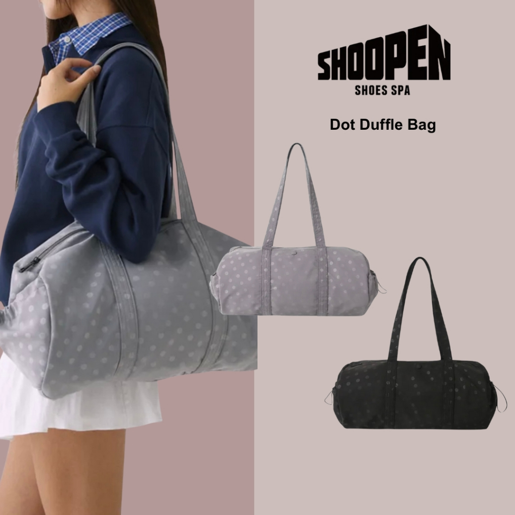 [F/W New Arrival] [Shoopen] Dot Duffle Bag (2 colors) | Shopee Philippines