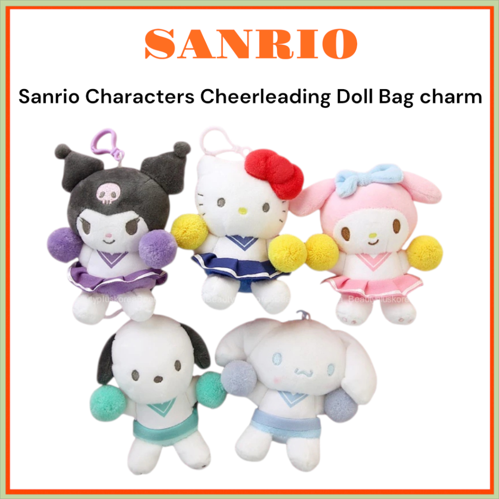 [SANRIO] Sanrio Characters Cheerleading Doll Bag charm (Kitty ...