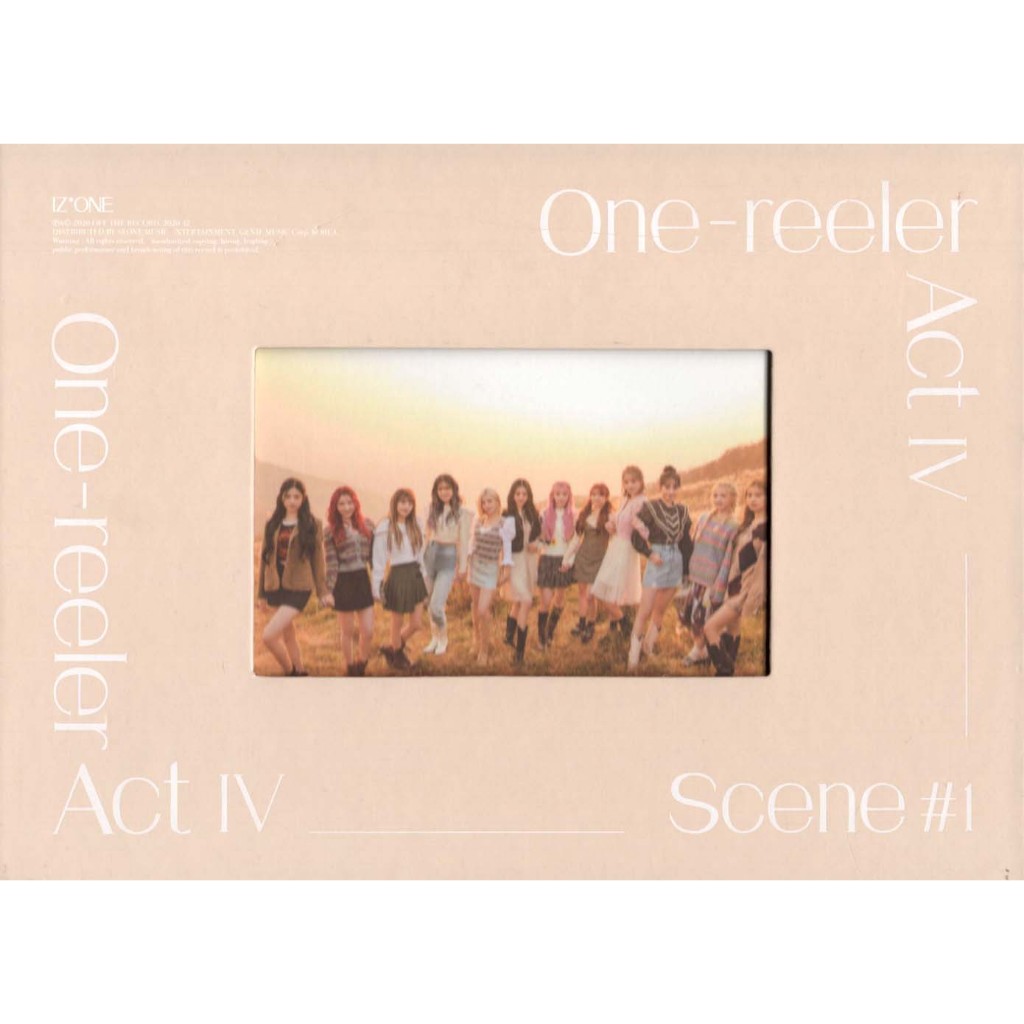 IZONE – One-reeler Act IV (4th Mini Album Scene 1 Color of Youth Ver ...
