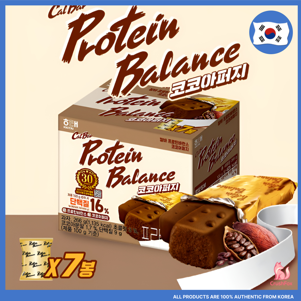 CalBar Protein Balance Cocoa Fudge – High Protein Snack Bar 7 Packs ...