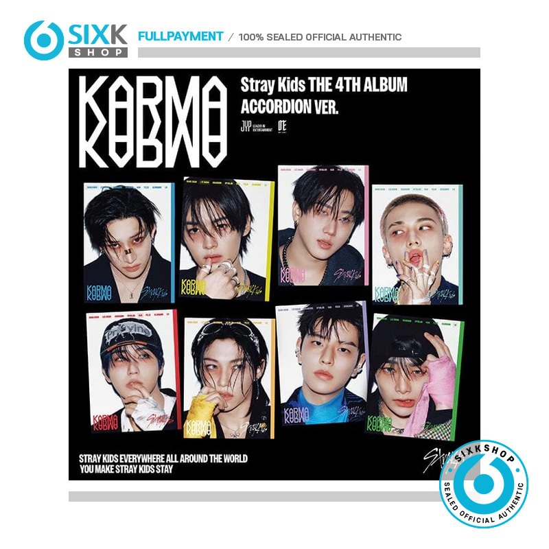 ( KMS Station POB ) STRAY KIDS 4th Album KARMA ( 2nd Batch ) | Shopee ...