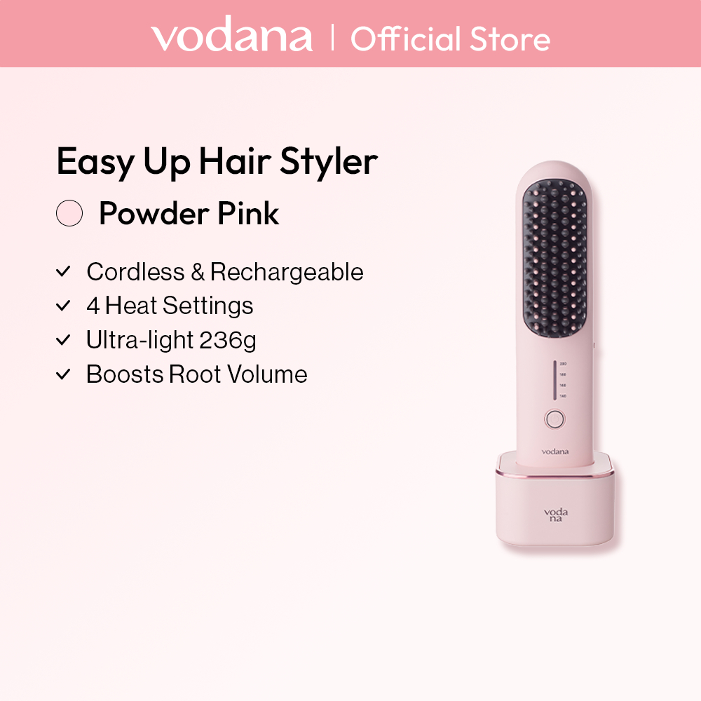 [VODANA OFFICIAL] VODANA EASY UP HAIR STYLER - Powder Pink | Shopee ...
