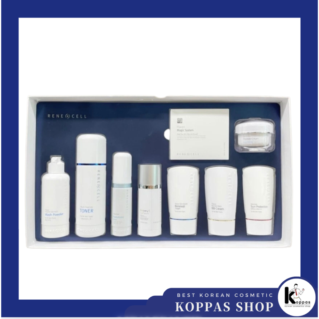 RENECELL Ultimate Skincare Collection (10EA) Full Set - New Package for All Skin Types | Shopee ...