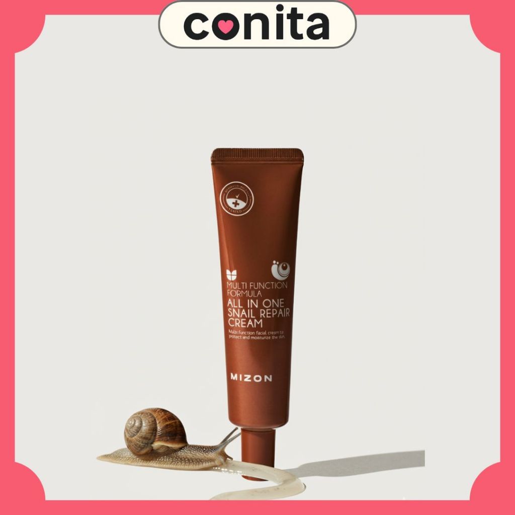 Face Cream All in One Snail Repair | Mizon Korean Snail Cream for ...