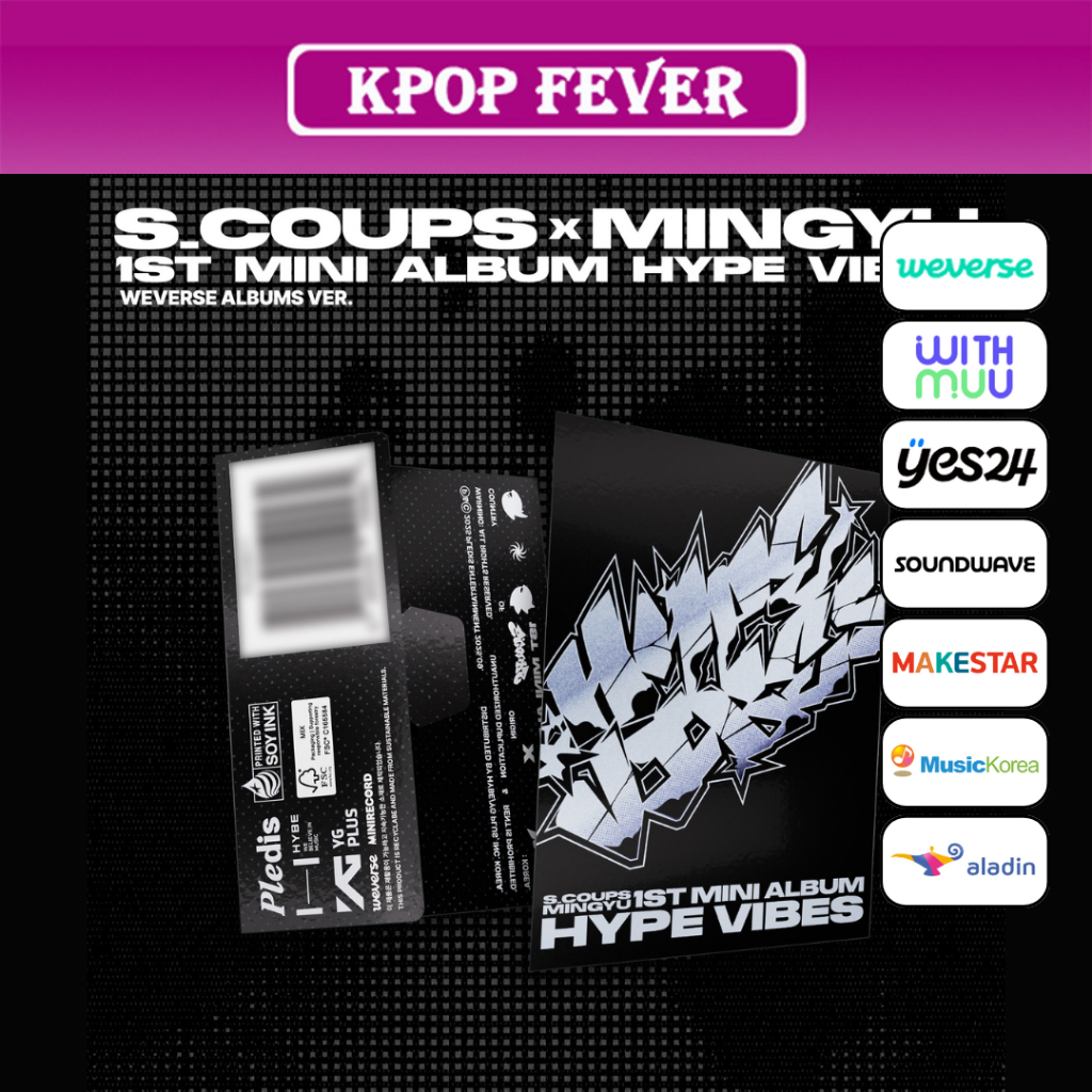 S.COUPS X MINGYU [HYPE VIBES] Weverse Album ver / 1st Mini Album SEVENTEEN CxM | Shopee Philippines