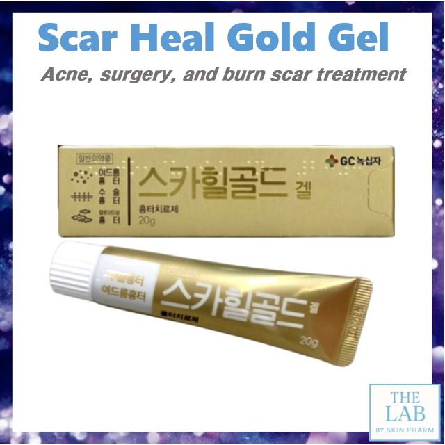 Scar Heal Gold Gel Acne, surgery, and burn scar treatment | Shopee ...